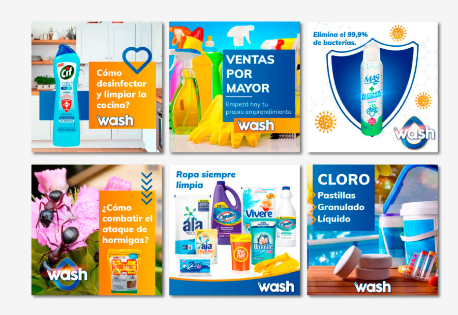 Wash Branding Packaging Marketing Digital > Agencia Mejor Digital